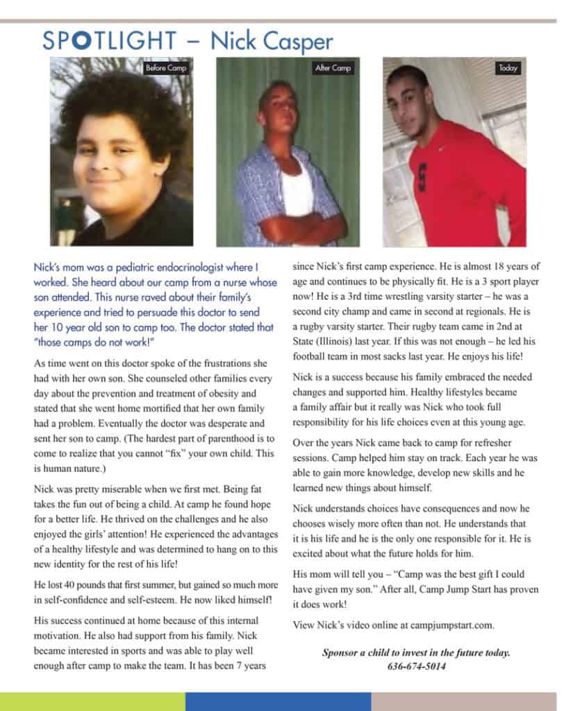 Spotlight - Camp Jump Start